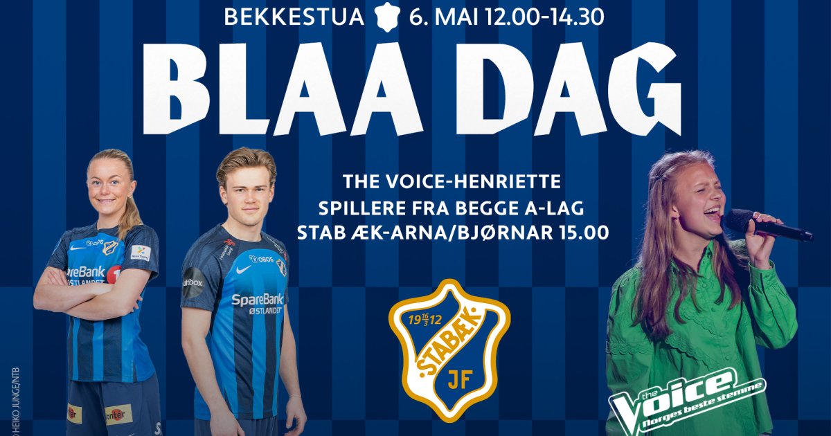 BLAA DAG PÅ BEKKESTUA LØRDAG 6.MAI / Stabæk
