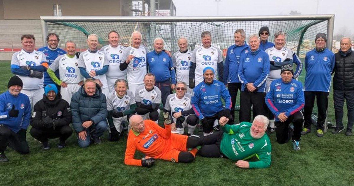 Gåfotball-gjengen har spilt sin første kamp / Stabæk Gåfotball-gjengen har spilt sin første kamp / Stabæk