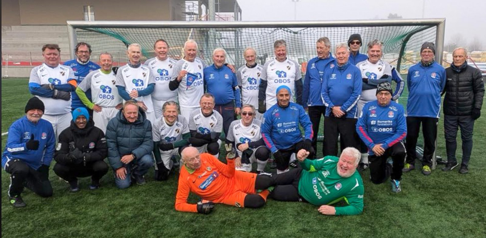 Gåfotball-gjengen har spilt sin første kamp / Stabæk